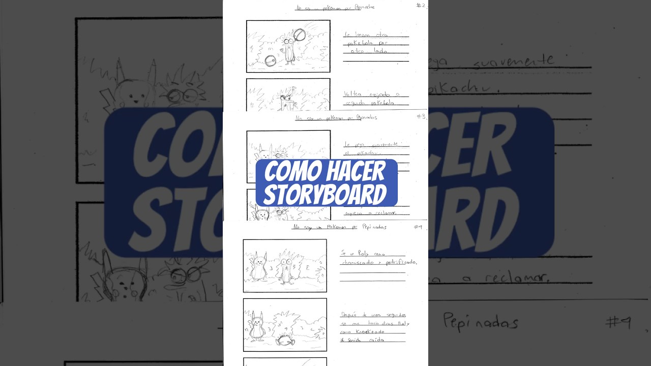How to make a storyboard for animation #storyboard #storyboarding #animation #animation