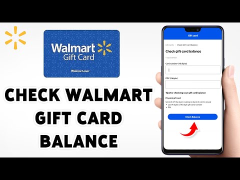 How To Check Walmart Gift Card Balance 2025 | Walmart Guide Help