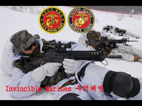 Republic of Korea Marine Corps feat. USMC (Invincible Marines 무적해병)
