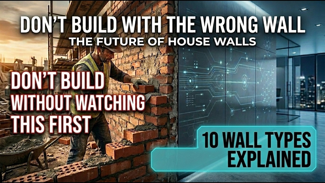 Wall Types in Modern House Construction 2026 (Complete Beginner's Guide)