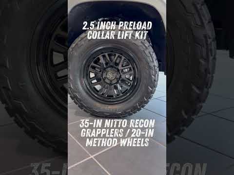 2025 Toyota Tundra Limited - Custom built with 2.5 in lift kit, 35 in tires & 20 in Method wheels!