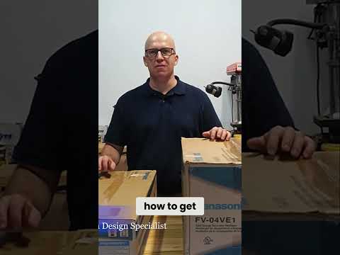 Unboxing the Panasonic ERV Fresh Air Made Easy!