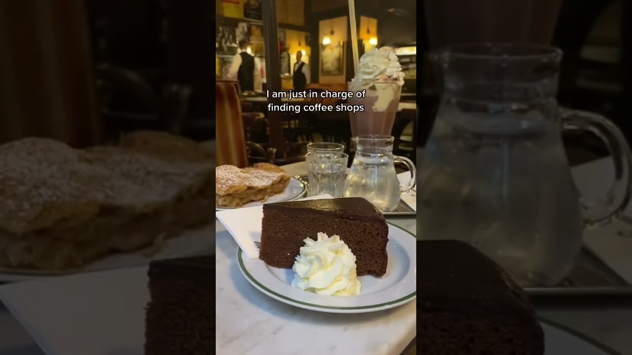 Best coffee shops in VIENNA! ☕️ Cafe Schwarzenberg, Palmenhaus and Cafe Hawelka #coffeeshop #vienna