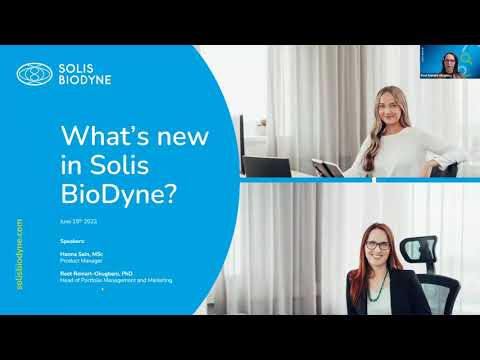 What's new in Solis BioDyne?
