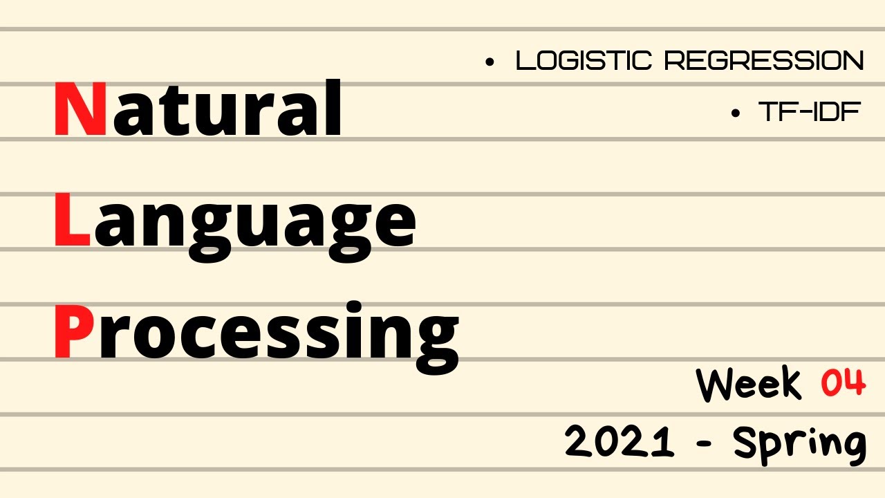 Natural language processing. Week 04. Part III. Using Scikit-learn
