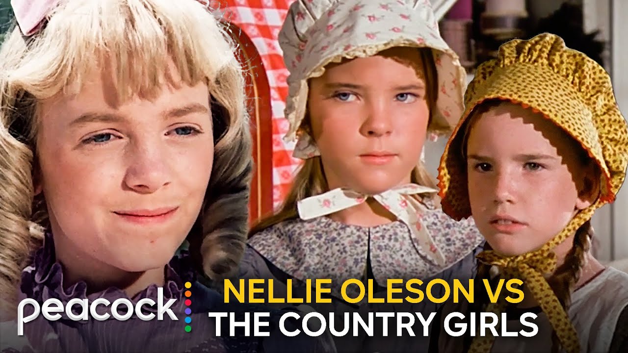 Little House on the Prairie | 15 Minutes of Laura and Mary Fighting With Nellie Oleson