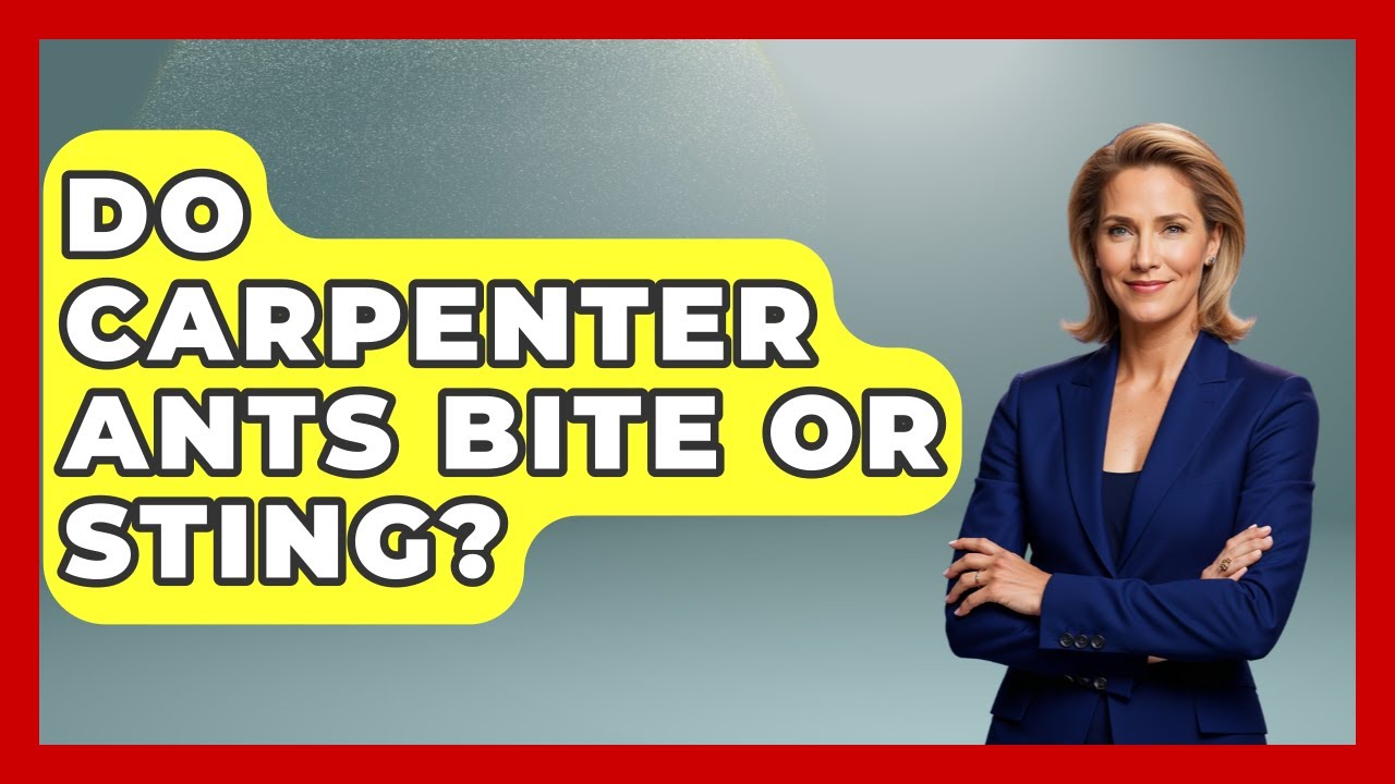 Do Carpenter Ants Bite Or Sting? - Insects and Invaders