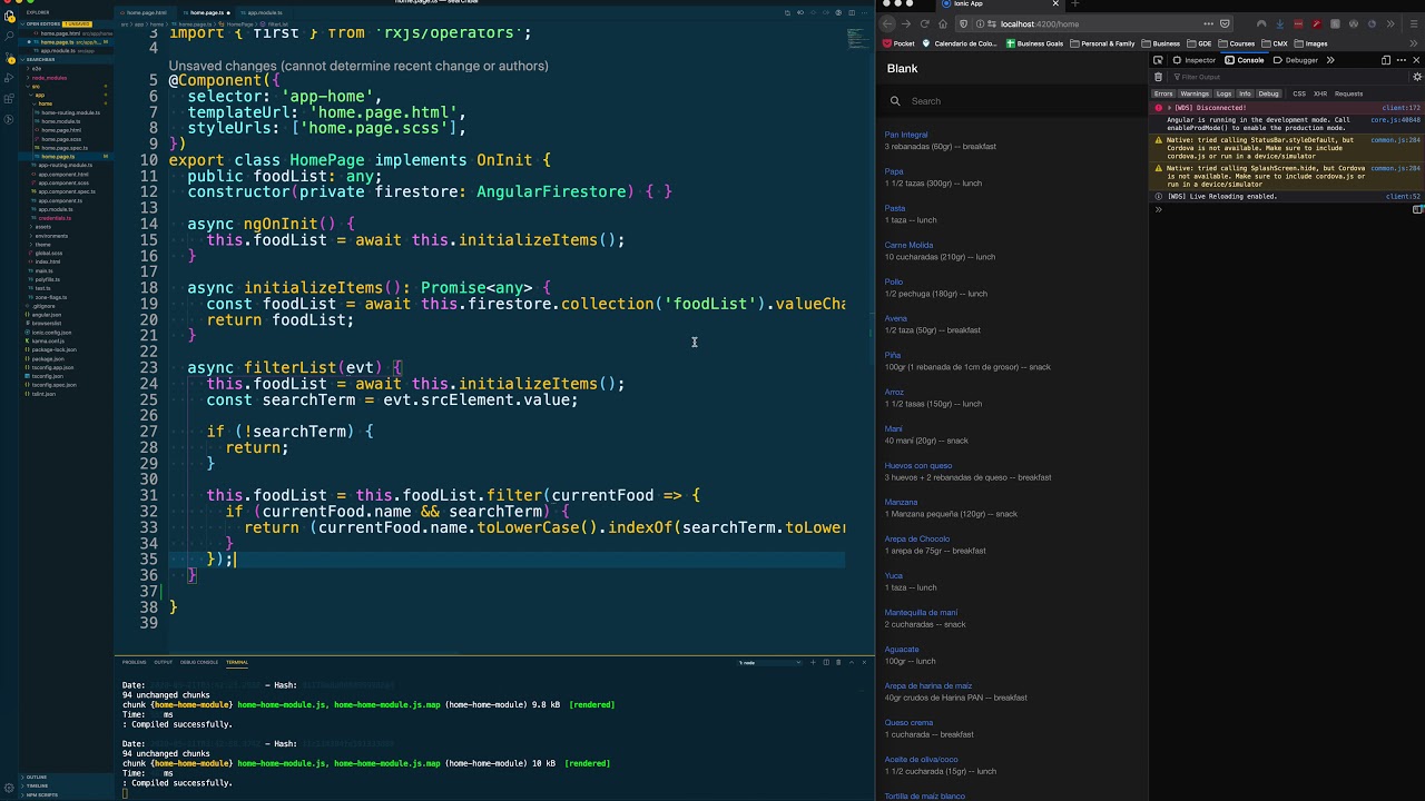 How to integrate a search bar into your Ionic and Firebase app
