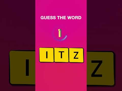 IQ Power-Up: Conquer the 3-Letter Scrambled Word Game! #shorts