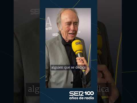 Serrat lo tiene claro: “La radio en nuestra vida ha sido la vida”