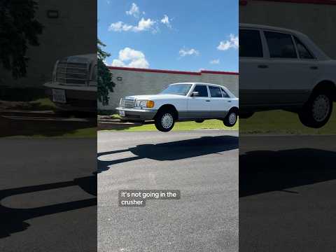 1987 Mercedes Benz 560SEL cost $64000 almost 40 years ago ! #mercedes #w126 #560sel #autorecycling