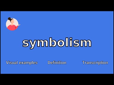 SYMBOLISM - Meaning and Pronunciation