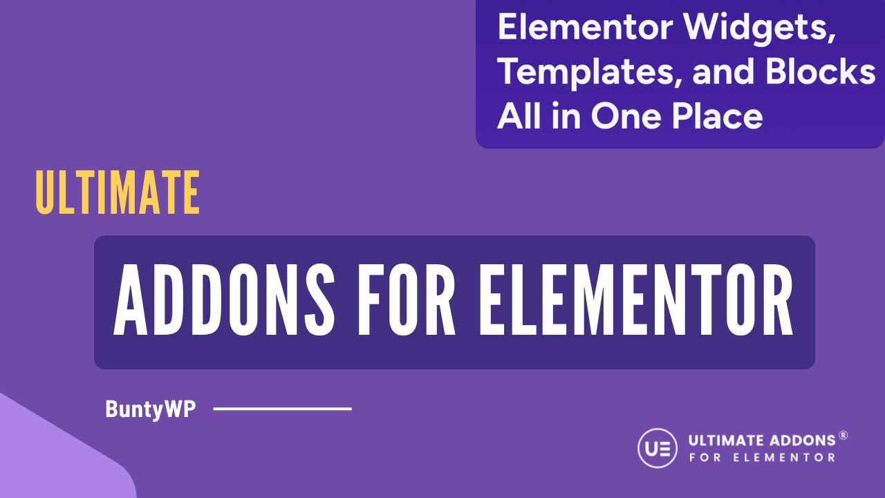 Ultimate Addons for @Elementor  — The Only Addon You’ll Ever Need! 💥 (2025 Guide)