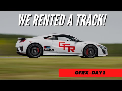 GForce Rally X Titan Run - Day 1 ***WE RENTED OUT A RACETRACK***
