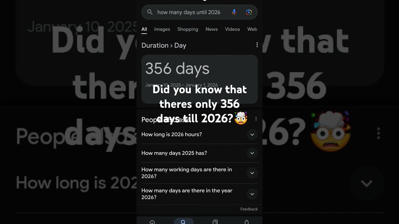 Early 2026 Countdown💀