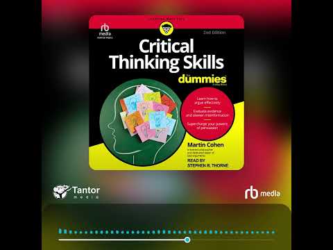 Audiobook Sample: Critical Thinking Skills For Dummies, 2nd Edition
