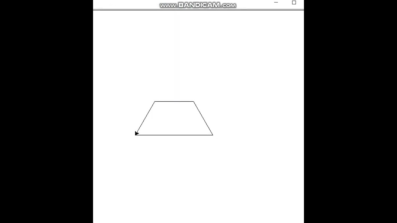 Python Turtle - Draw a trapezoid