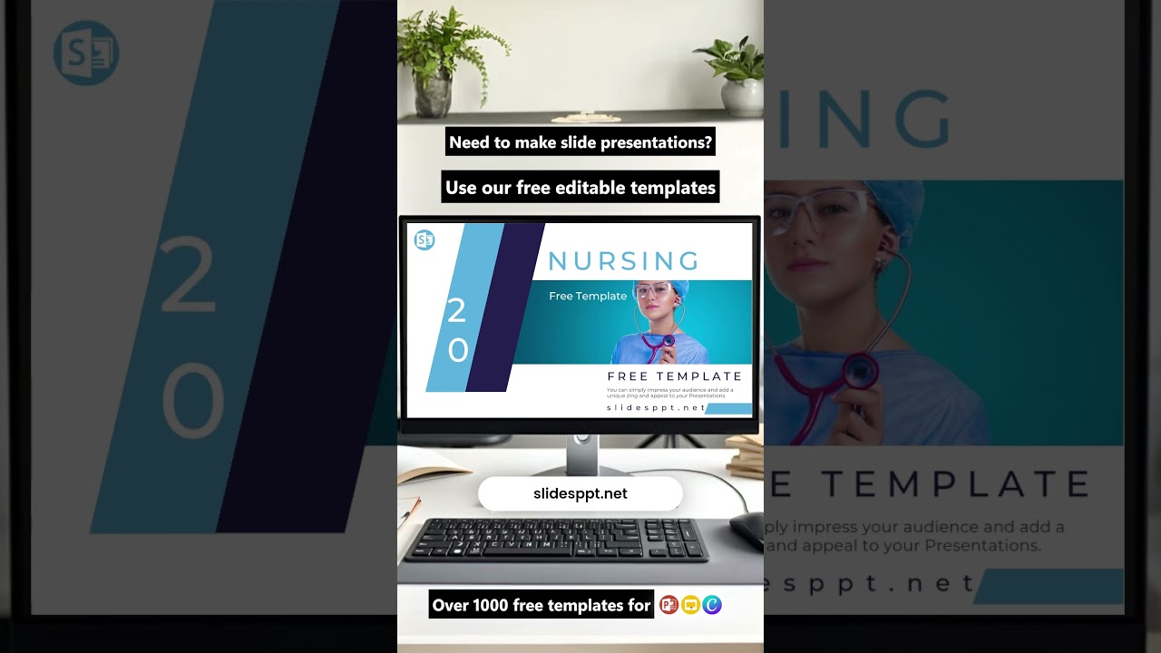 Free Nursing Template for PowerPoint, Google Slides and Canva