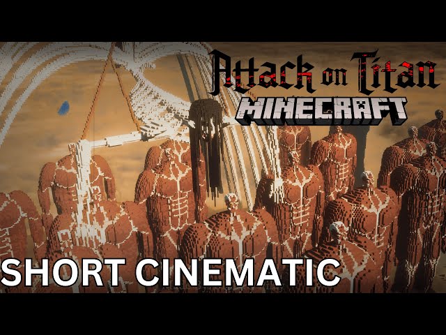 THE RUMBLING IN MINECRAFT Minecraft Map