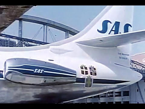 SAS - Scandinavian Airlines Promo Film - 1959