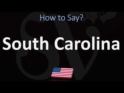 How to Pronounce South Carolina? (CORRECTLY)