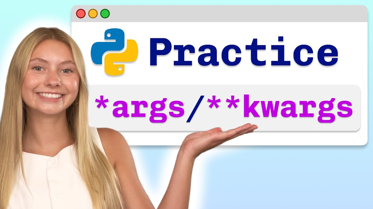 [Practice Problems] Python *args vs **kwargs - Visually Explained