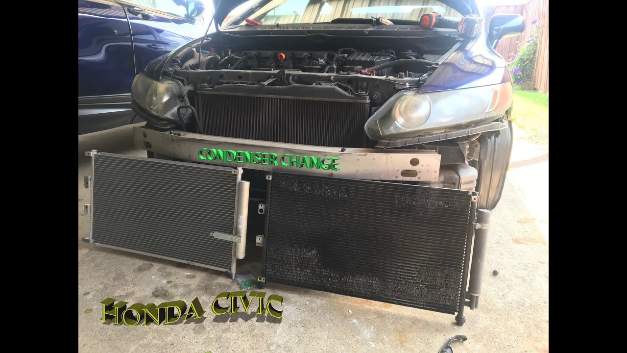 Honda Civic AC Condenser Replacement Detailed - $150 DIY vs $400 at the Shop