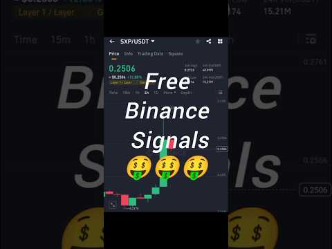 Free Binance spot signals | Binance spot trading for beginners | #crypto #binance #shorts