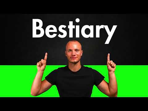 How to Pronounce Bestiary (Animal Collection) Correctly