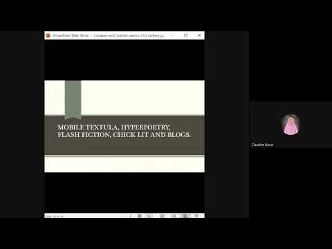 Module 2: LITERARY GENRES (old and new)