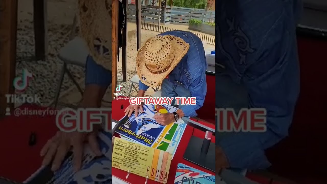 GIFTAWAY Signed Attraction Poster #shorts