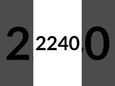 Two Thousand Two Hundred Forty | Comment What is Special For You With This Number #shorts