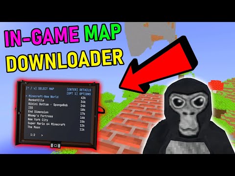Download Gorilla Tag VR Custom Maps In-Game? | New Monke Map Loader & Computer Interface Mod Update