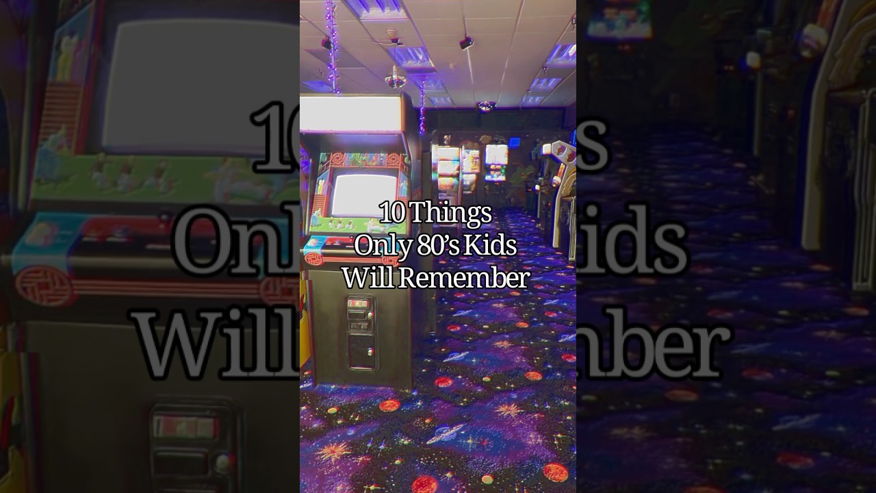 10 Things Only 80’s Kids Will Remember #80s #nostalgia #childhood #past #retro