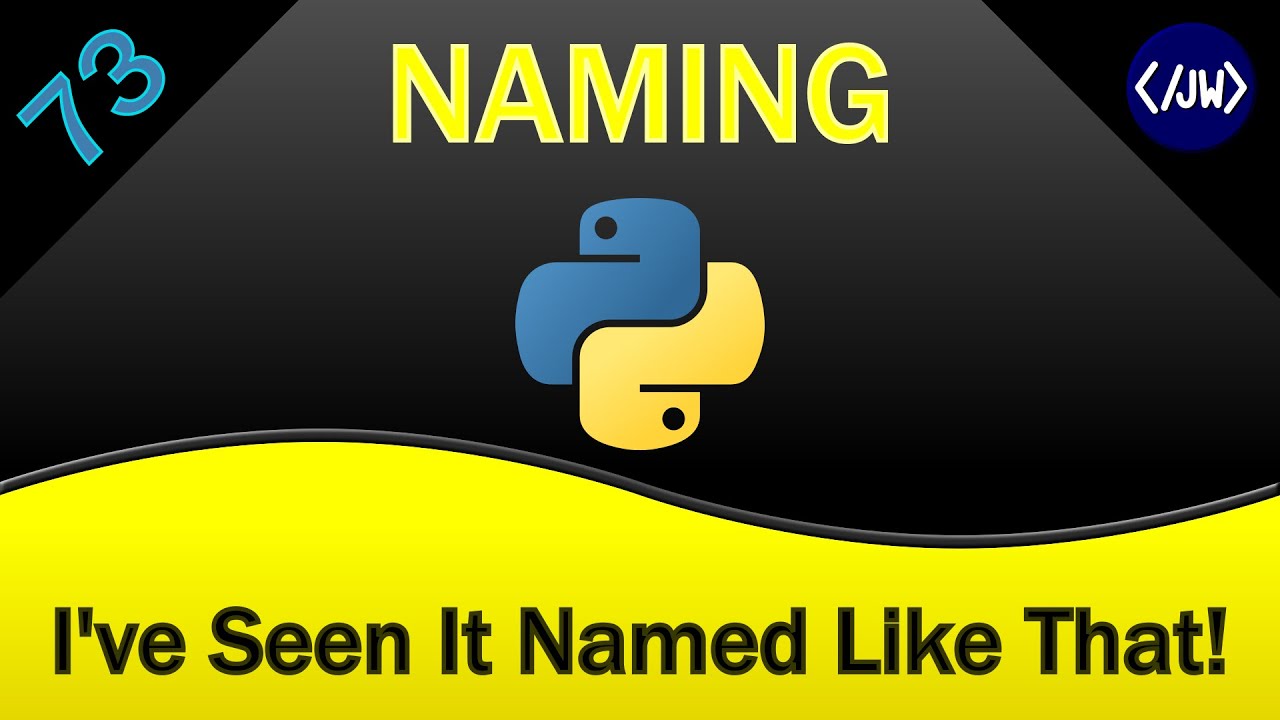 Understand the standard naming conventions among #Python developers | #learnpython #pythontutorial