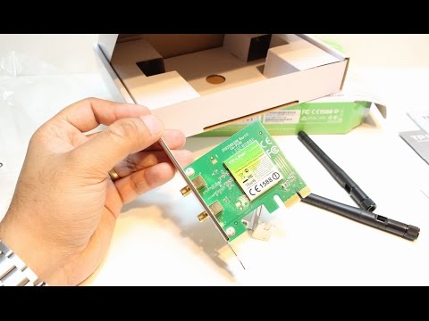Setup TP Link TL WN881ND PCI WiFi Adapter
