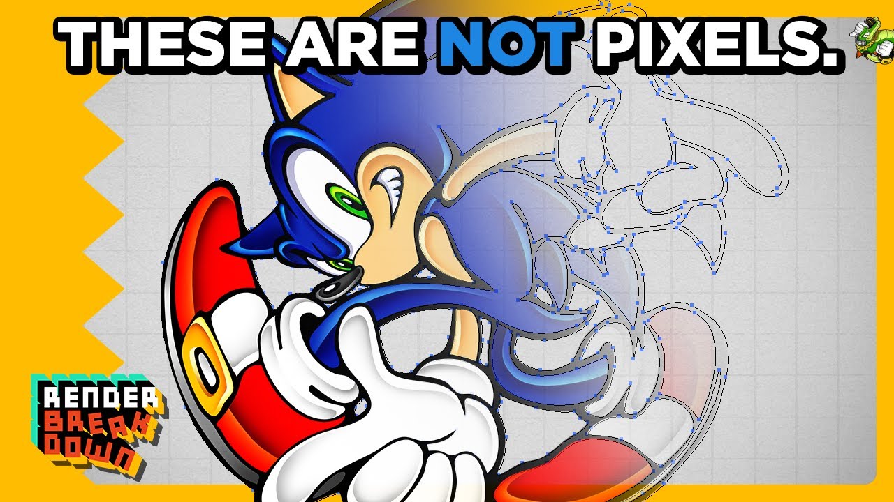 Breaking Down the Sonic Adventure Art Style