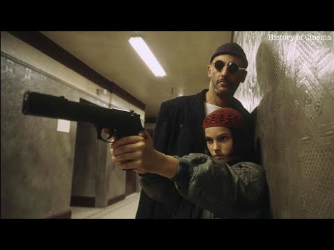 History of cinema _ Natalie Portman on the set of León: The Professional (1994)