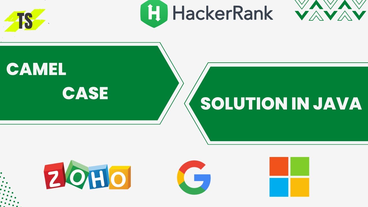 Camel Case Hackerrank Solution in Java | Camelcase Coding Question in Java
