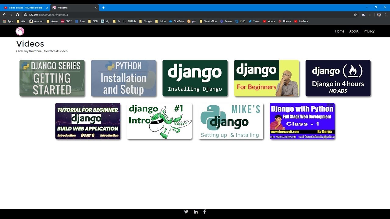 HTML and CSS Video Thumbnails