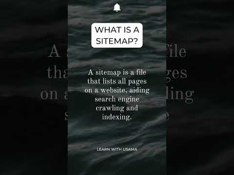 What is a Sitemap? #youtubeshorts #learnwithusama
