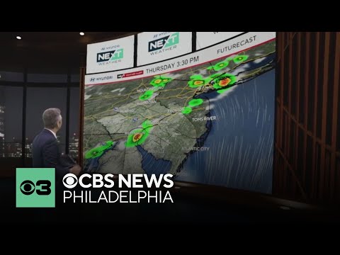 Tracking severe weather for Thursday in Philadelphia region