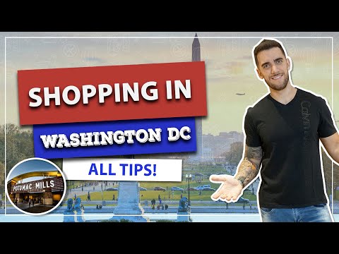 ☑️ WASHINGTON DC Shopping Guide! Outlets, malls and stores! Where to shop there?
