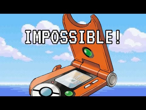 Gen 3’s Pokédex is IMPOSSIBLE to Complete!