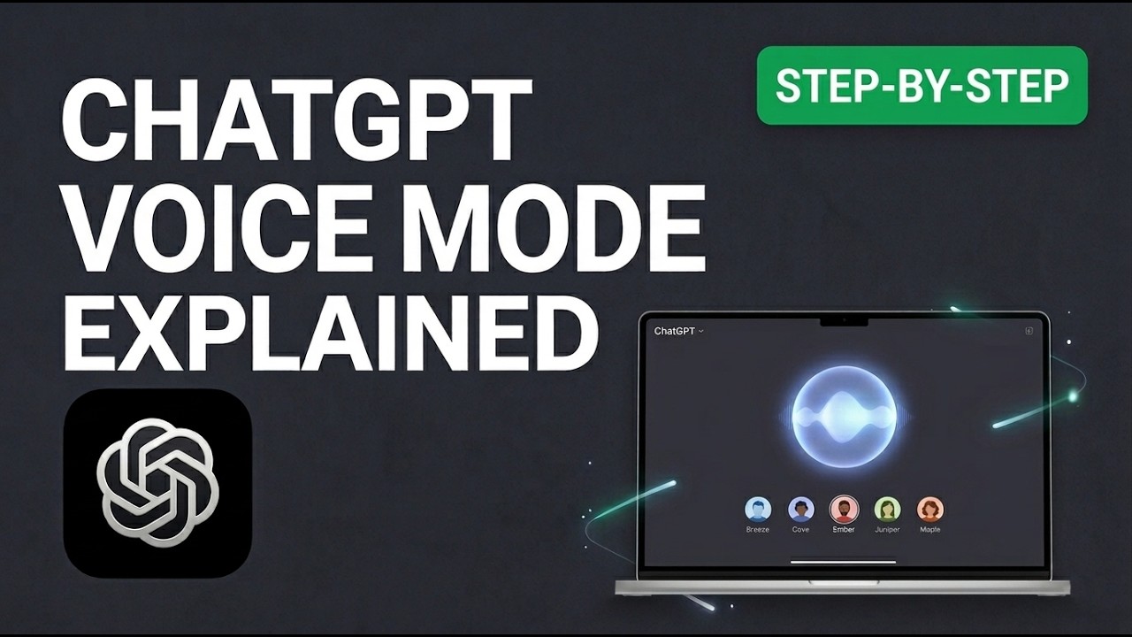 CHATGPT Voice Mode Explained - Step-by-Step Instructions
