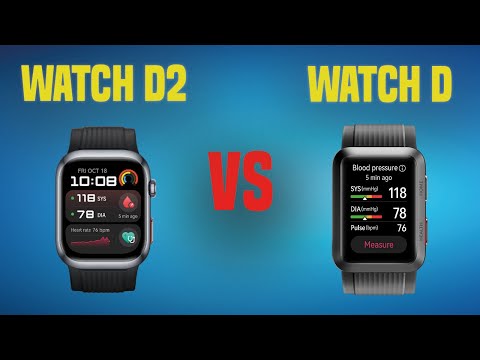 Huawei Watch D2 vs Huawei Watch D