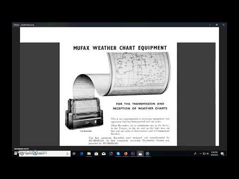 HF Weatherfax, Download Weather Charts Over HF Airwaves!