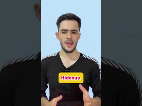 Learn the word ‘Hideous’ with Movie Clips #shorts #english #vocabulary