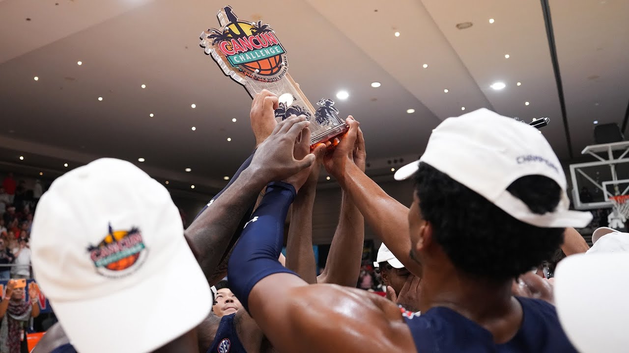 MBB: Auburn 43, Northwestern 42