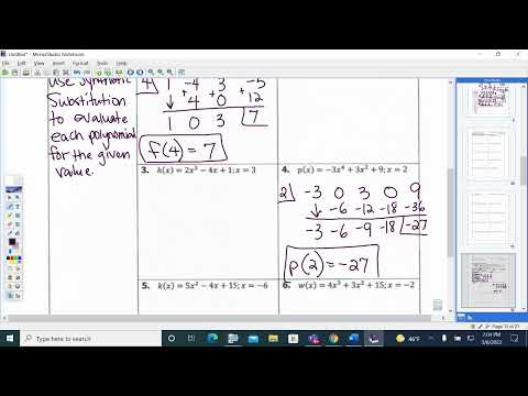 HON_U4C8L3: REMAINDER & FACTOR THEOREMS